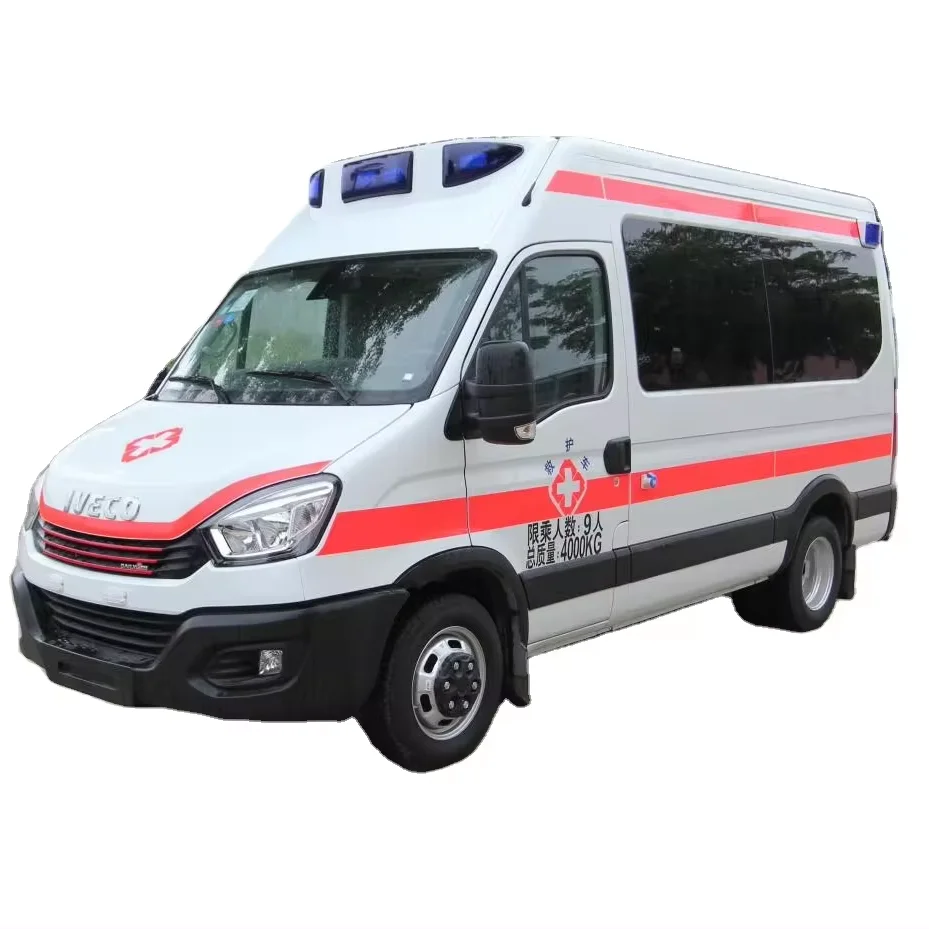 Emergency Vehicles Iveco Ambulance Car Wolfson Long-axle High-roof ...