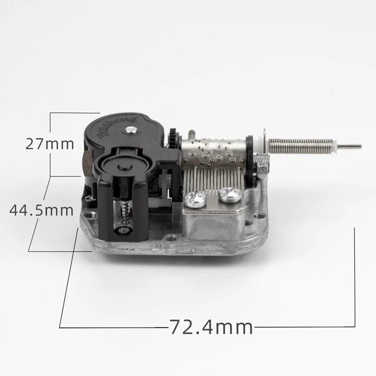 18 Note Dancing Ballerina Music Box Movement - La Doyee