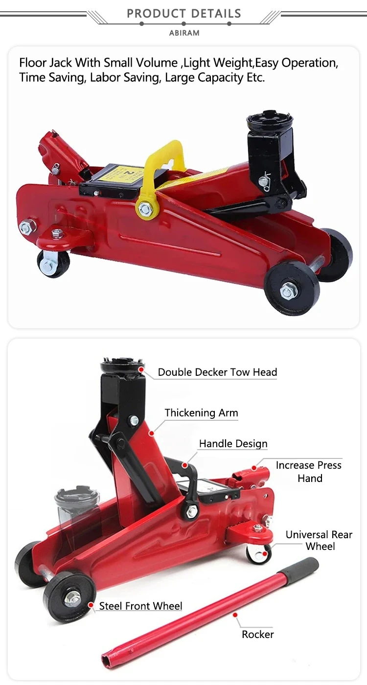 Car Jack Suv Vehicle 2 Tons Of Vertical Tire Change Repair Tools ...