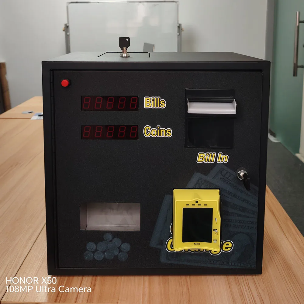 Nayax Card Reader Customizable Coin Changer for Non-Cash Payment for ...