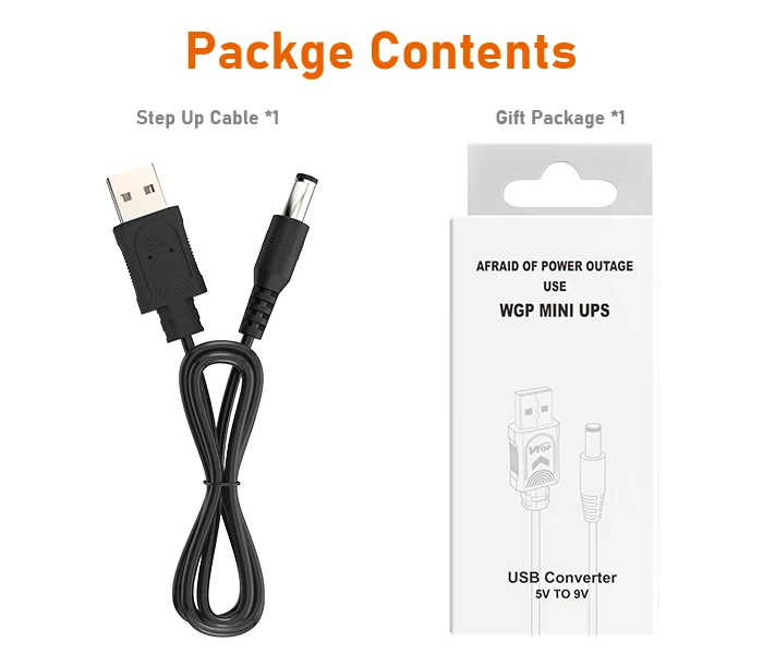 Usb Dc 5v To Dc 9v 12v Step Up Cable Module Usb Boost Cable 12v Usb ...