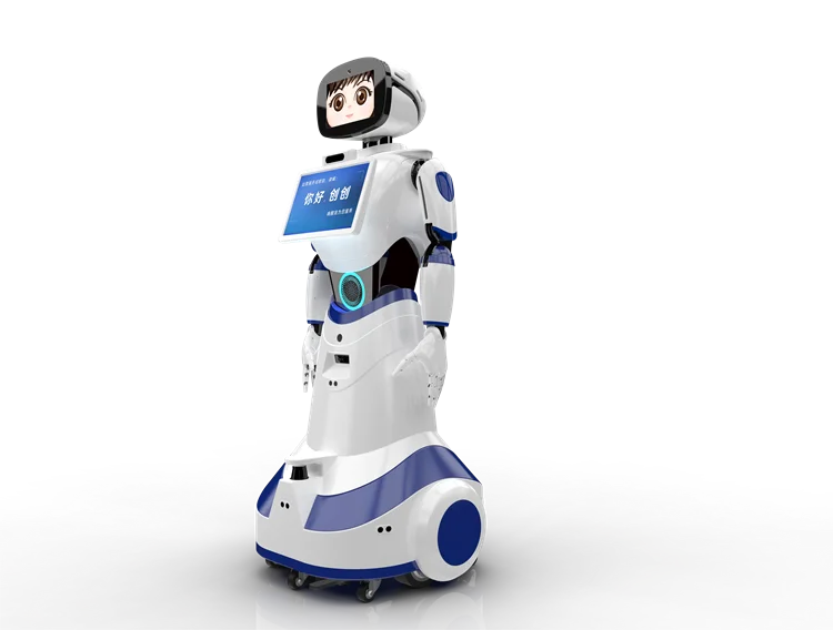 Humanoid Robot Intelligent Commercial Service Face Recognition Robot ...