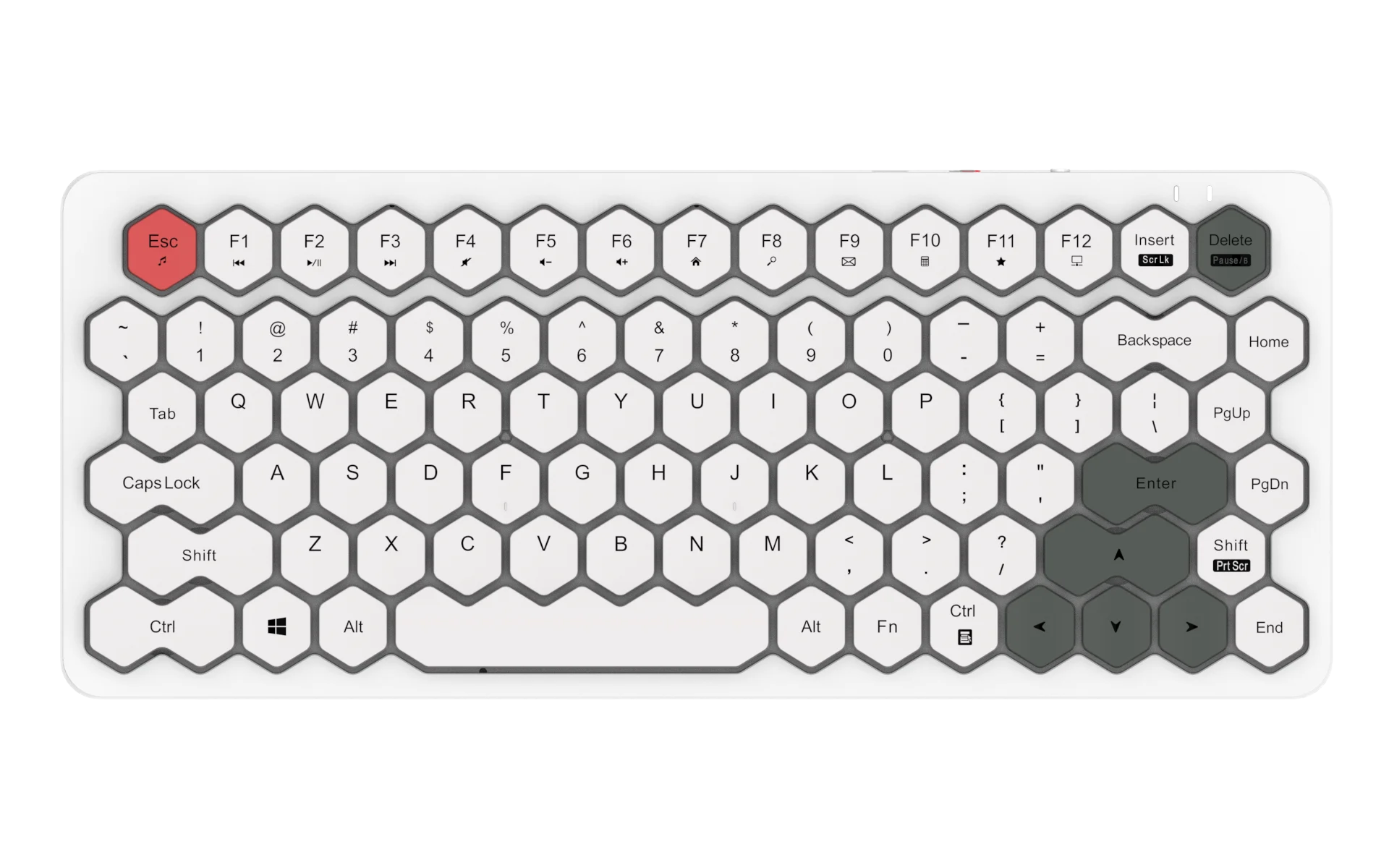 Geezer Phoenix Wireless Bluetooth Keyboard With Bluetooth Charging ...