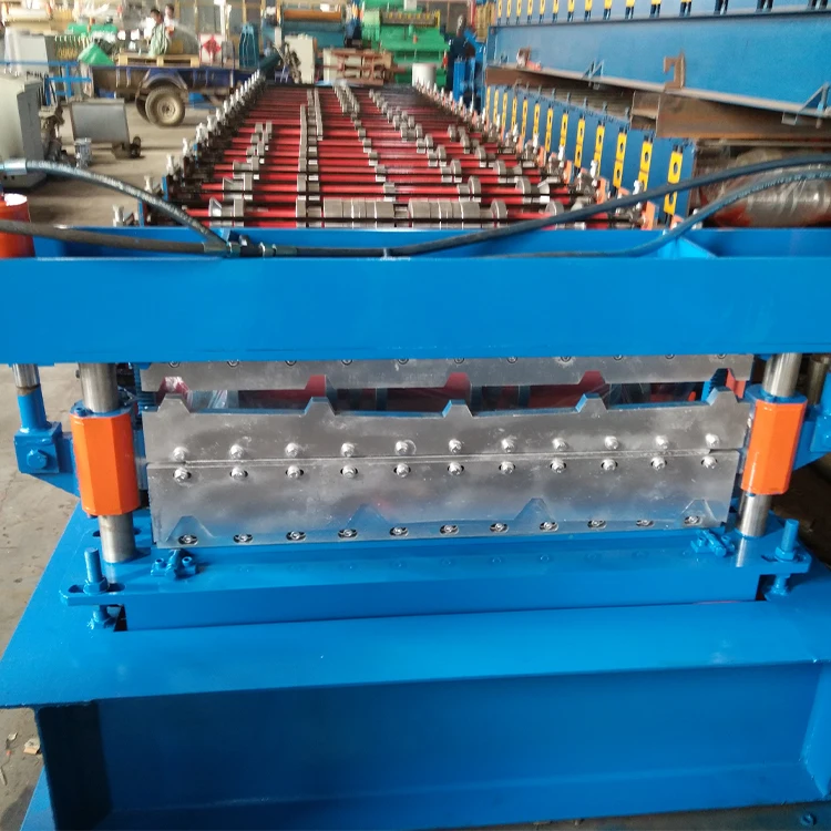 Double Layer TR4 and TR5 Roof Roll Forming Machine - 20M/MIN