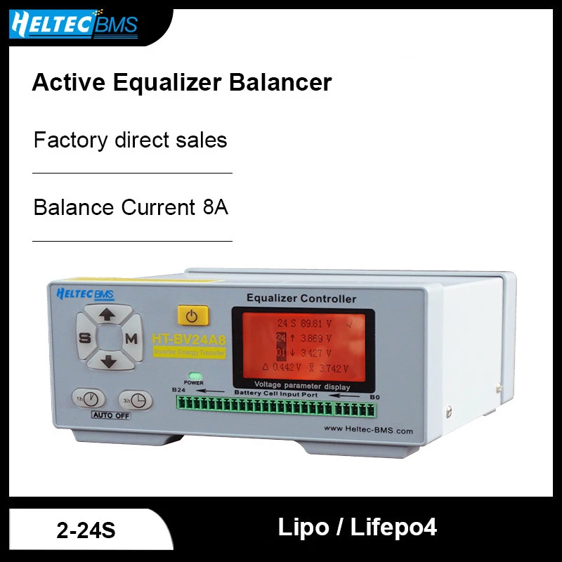 Heltecbms Active Equalizer Balancer 8a 2-24s Lifepo4 Lithium Lipo Battery Equalizer Equipment ...
