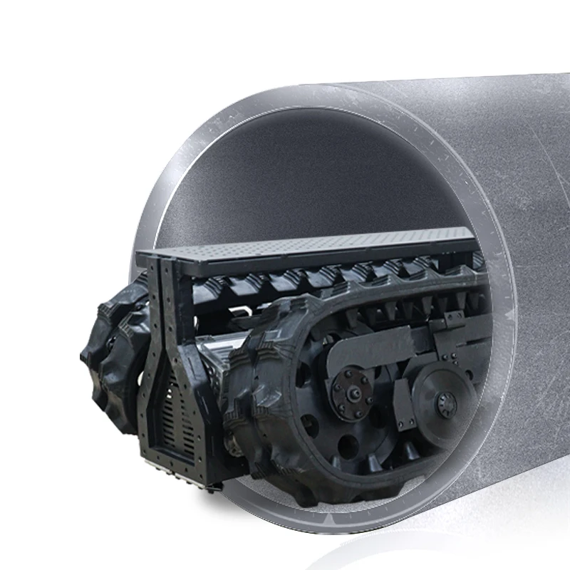 Ava-p6 Manhole Pipeline Crawler Robot Chassis Dredging Track Robotic ...