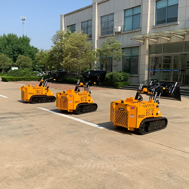 Remote Control Mini Skid Steer Loader Multifunctional Mini Tractor ...