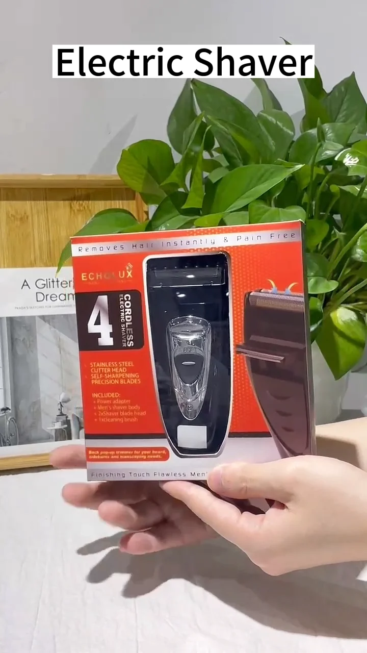 Reciprocating Twin Blade Cordless Usb Beard Portable Class Men Electric ...