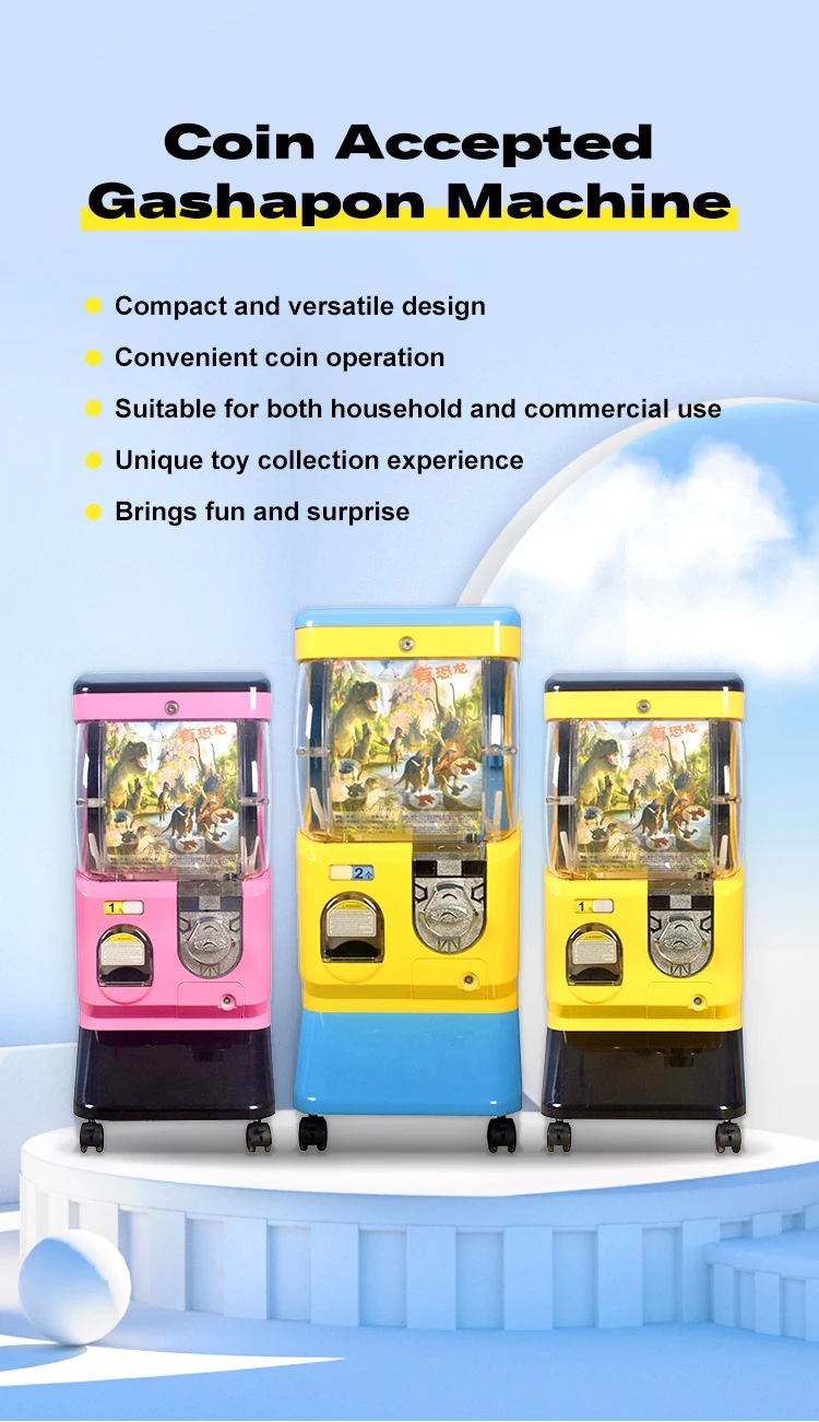 Factory Price Gashapon Vending Machine Coin Operated Gift Game Machine ...