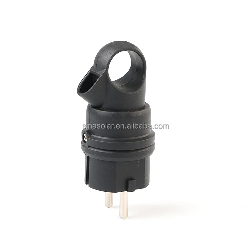 Electric Power German Plug 16A/250VAC Waterproof IP44 Rubber/TPE ...