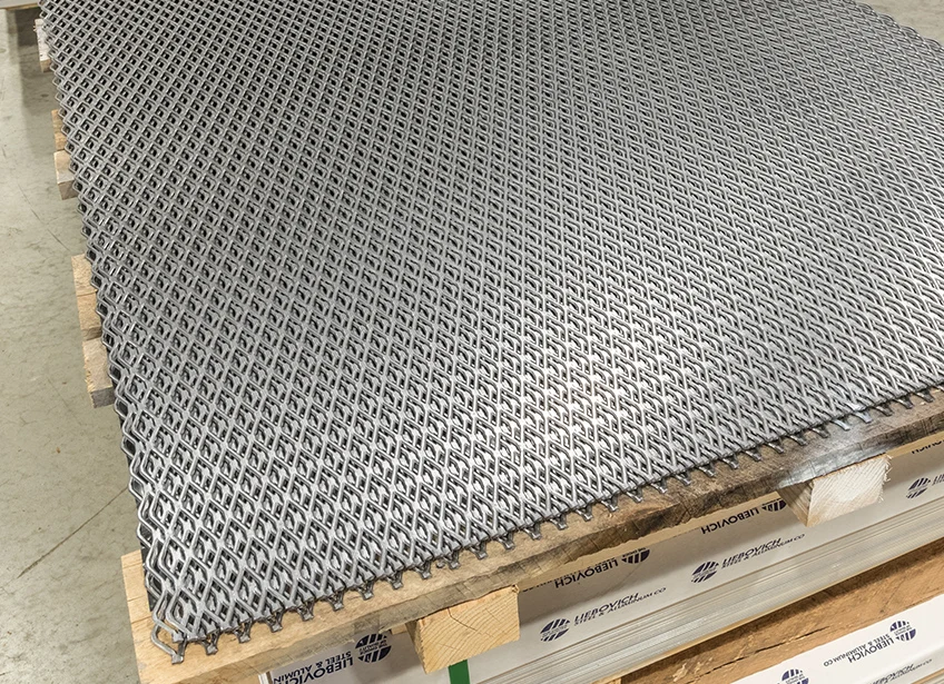 Durable Diamond Aluminum Sheet - Expanded Metal Wire Mesh