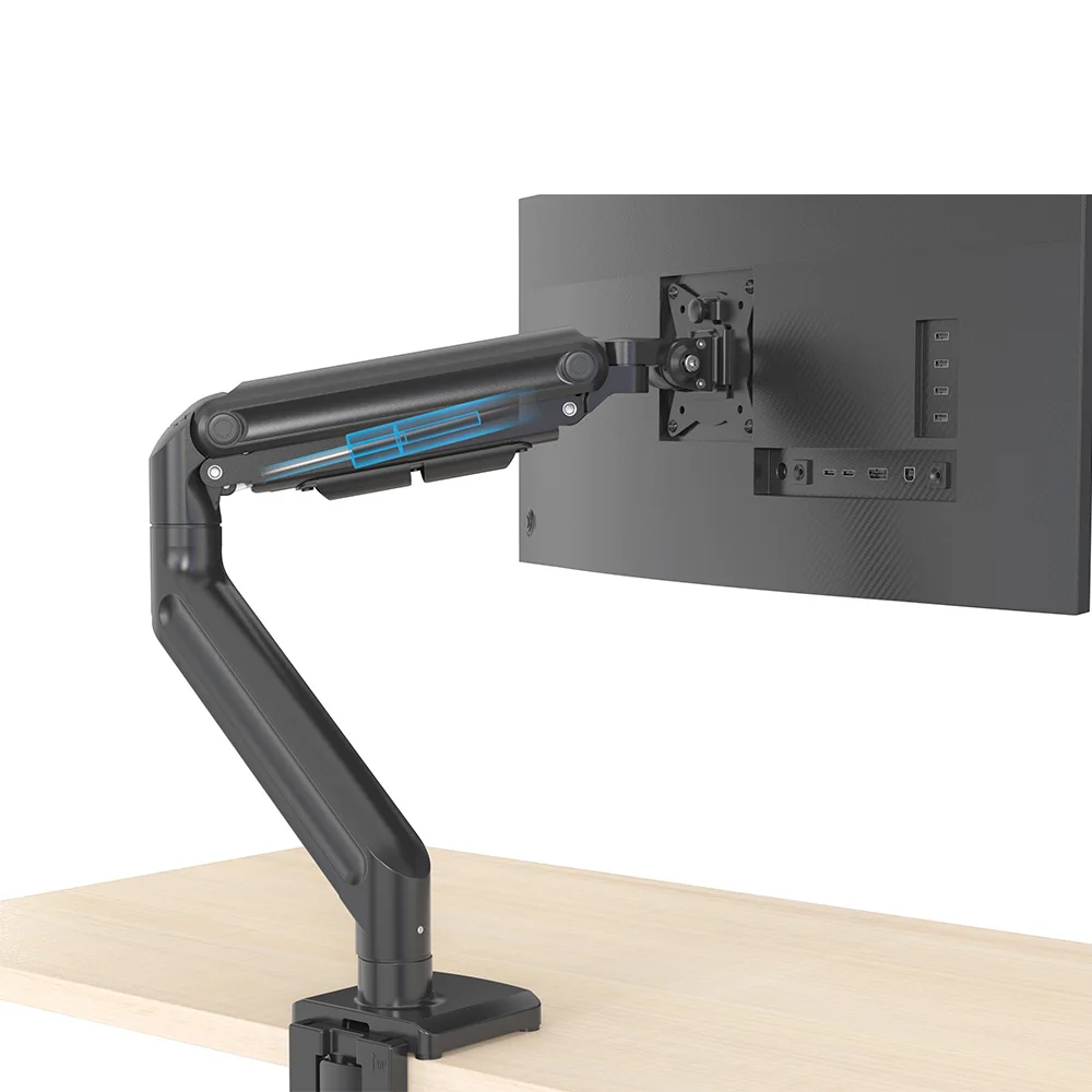 Large load-bearing capacity Gas spring monitor mount arm stand for desk ...