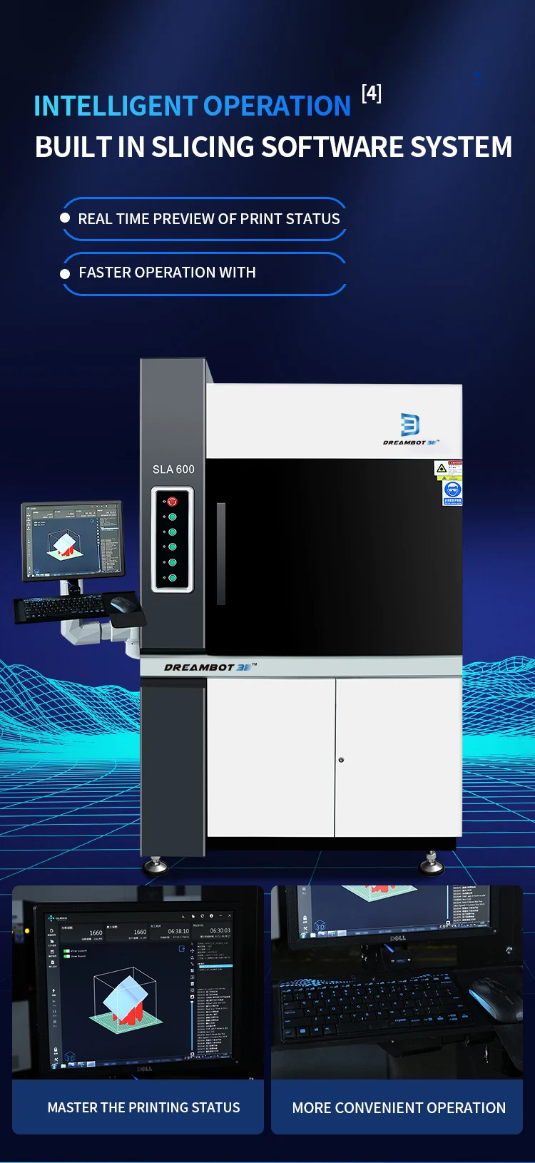 High-accuracy 3D Printing - Industrial Resin SLA Printer