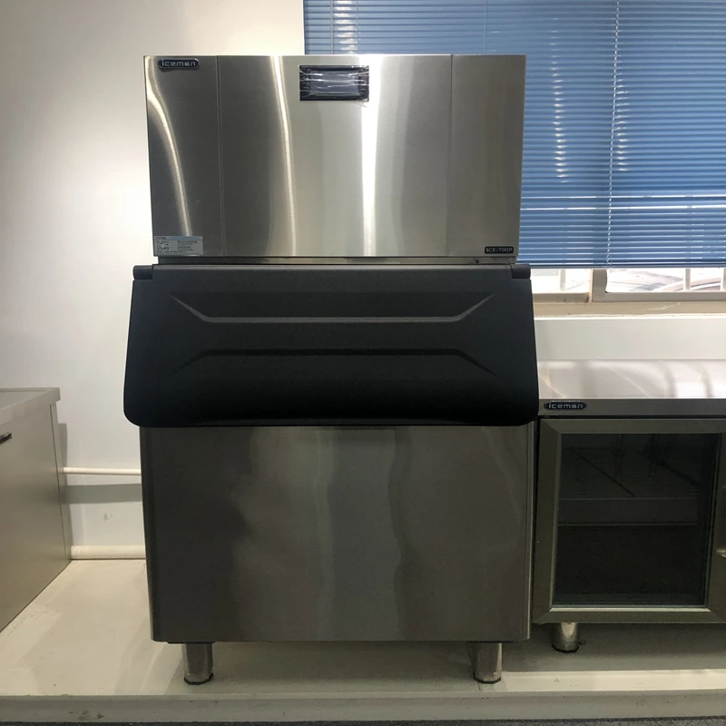 Automatic Ice Machine 500kg 1000kg/day Larger Crystal Cube Ice Maker ...