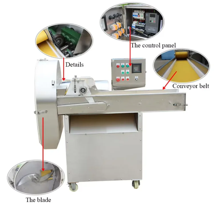 Vegetable and Fruit Okra Slicer Cutting Machine Vegetable Cutter ...