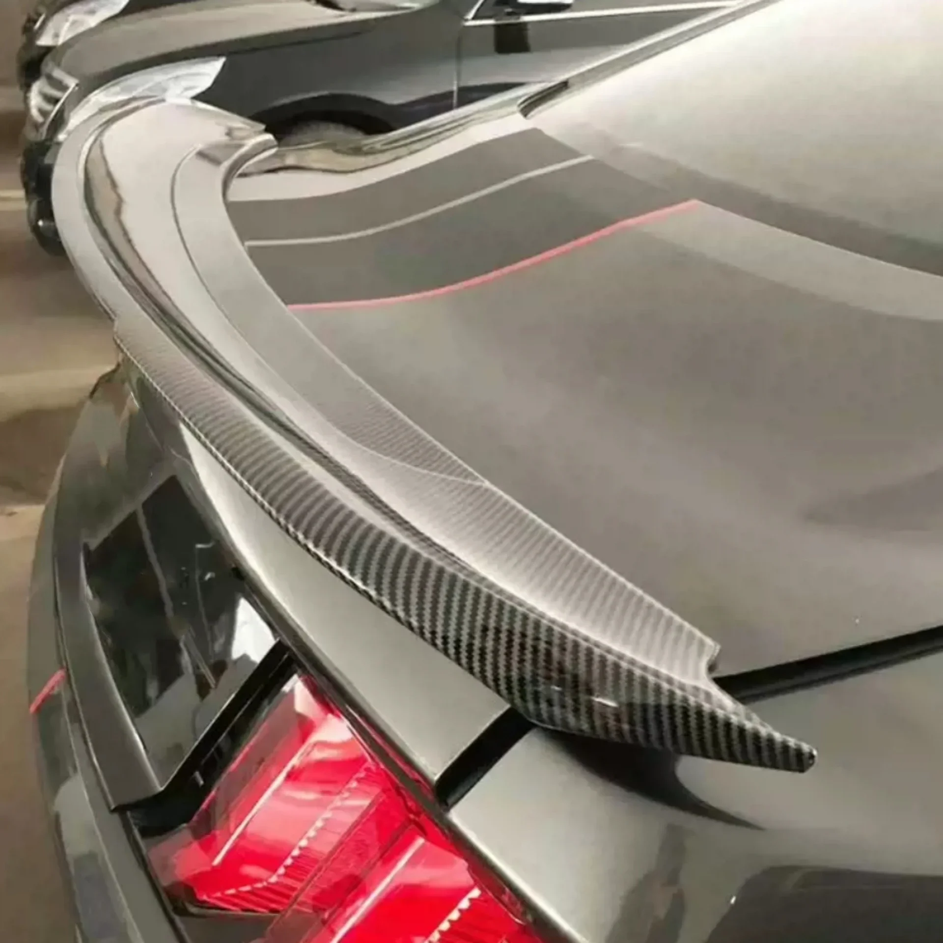 Body Kit Carbon Fiber Tail Wing For Ford Mustang 2015-2018 Convert Gt ...