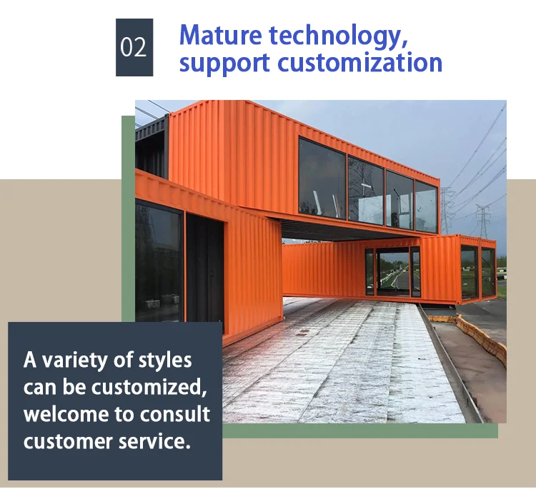 Modern Modular Luxury Villa Container Resort Office 20ft 40ft ...