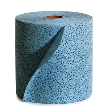 Desechable Azul Industrial Toallitas Rollo Industrial No Tejida Jumbo ...