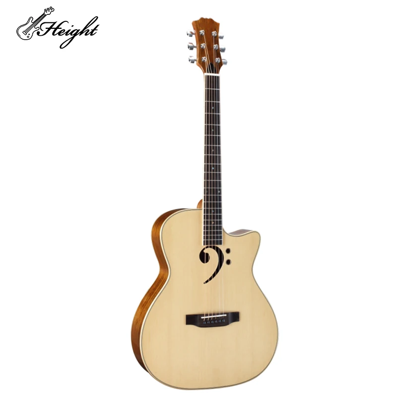 Acoustic Guitar Solid Wood Aa Grade Englemann Spruce Solid Top Acoustic ...