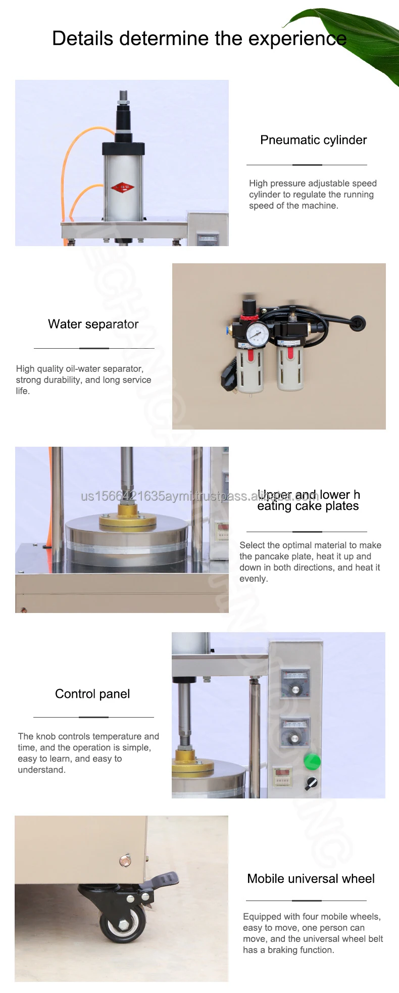 Chapati Pressing Machine White Tortilla Bread Making Machine Semi ...