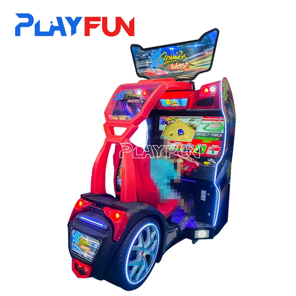 Playfun Super Racing Car Luxury Cruising Blast Simulator Racing Car ...