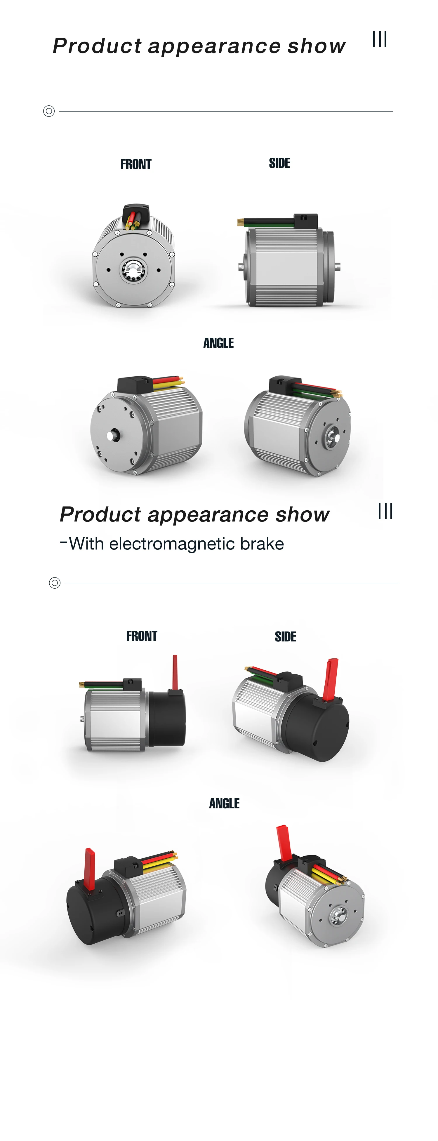 Hot Sale 1.5kw 48v Bldc Motor Encoder With Ip54 Protection Permanent ...