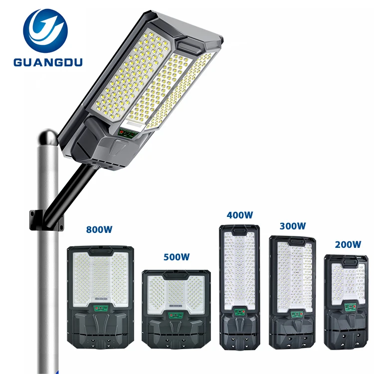 Waterproof Ip67 Outdoor Solar Light 200w 300w 400w 800w Abs Integrated ...