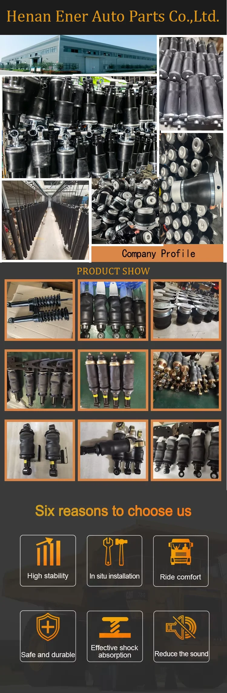 5010320096 5010228908 7421171977 5010065311 Air Shock Absorber Cab ...