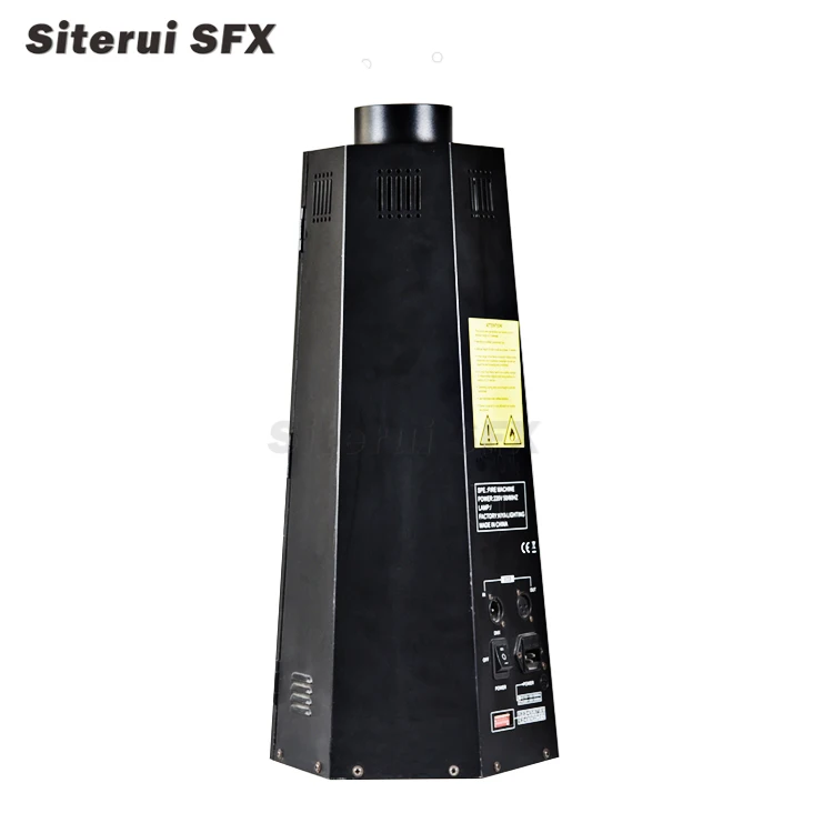 SITERUI SFX Cheap and DMX Control Flame Machine 100W