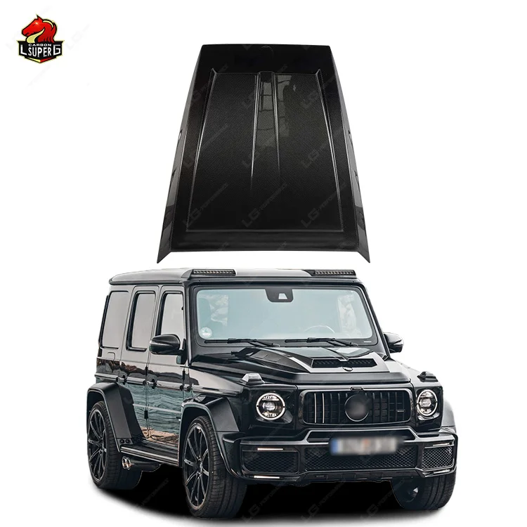 W464 Carbon Fiber Hood Bonnet For Mercedes-benz G-class W464 Carbon ...