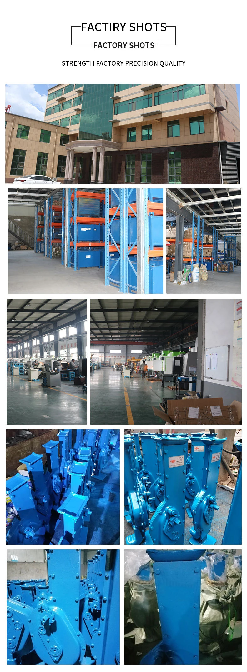 Kd15-20 Rack And Pinion Jack / 15 Ton 20 Ton Mechanical Screw Steel ...