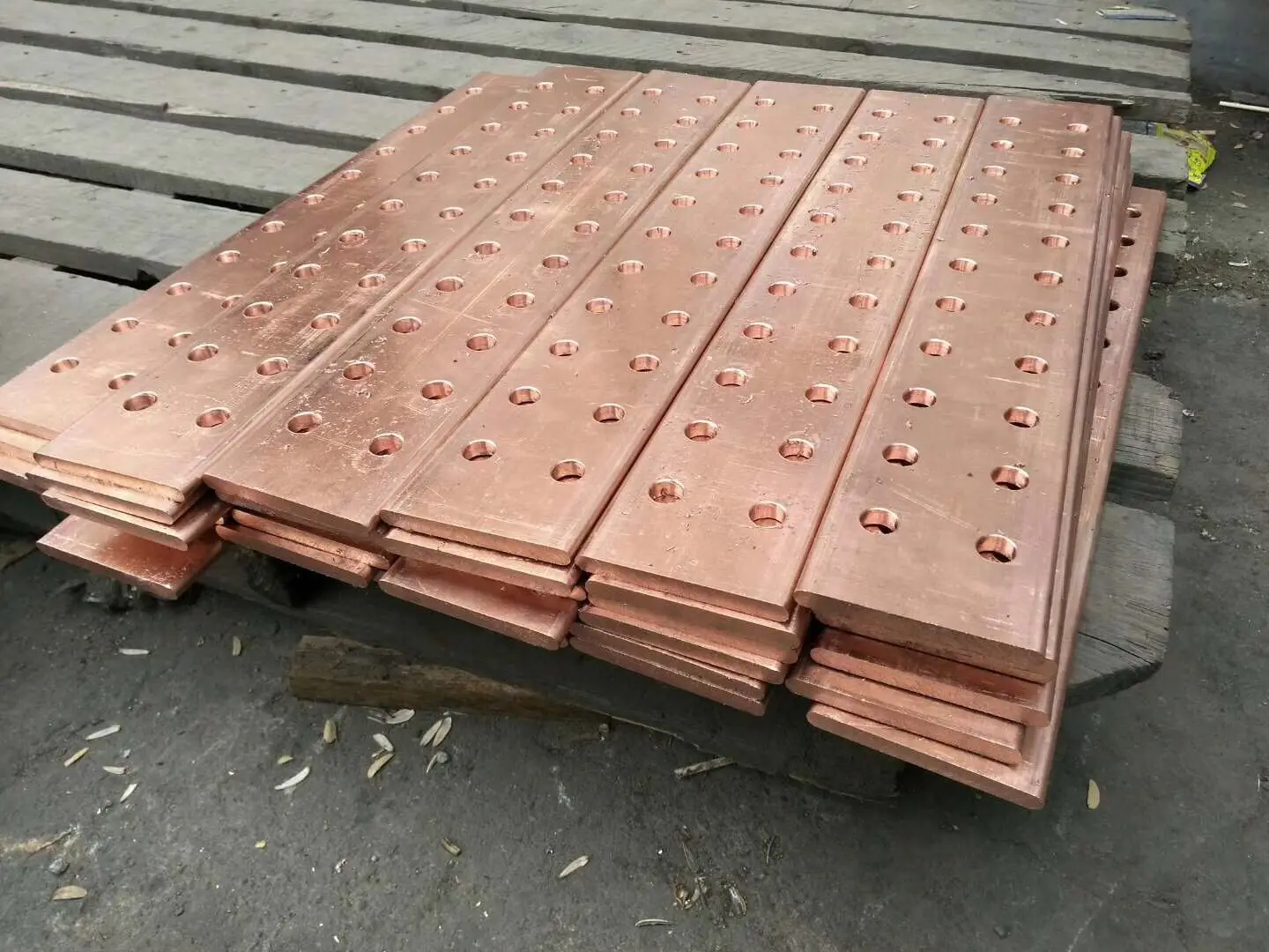 Perforated Copper bar C1100 Flat Copper Bus bar| Alibaba.com