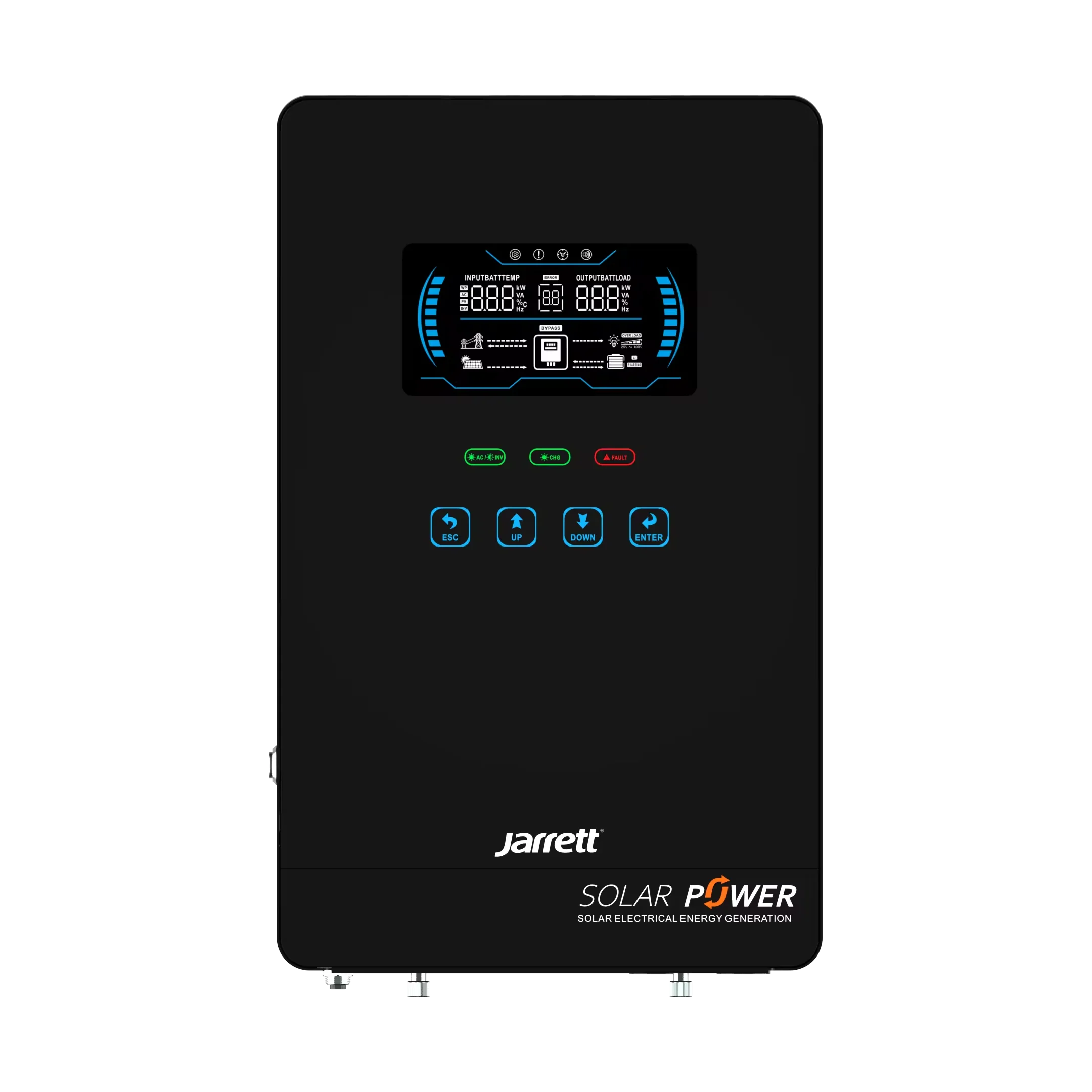 Jarrett 2024 new hybrid inverter 4.5kw 6.5kw for solar system| Alibaba.com