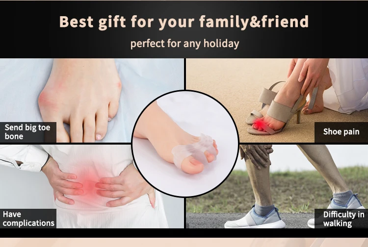 Newest Medical Fixture Bunion Hallux Valgus Corrector Toe Separator ...