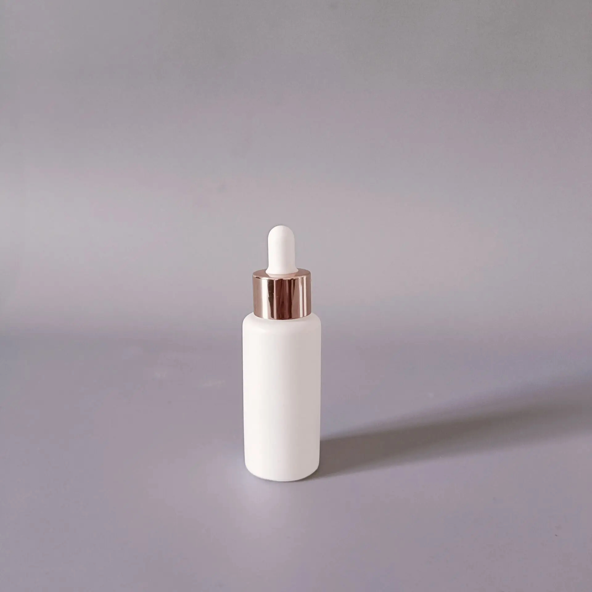 ADD LOGO Luxury PET Plastic White Color Skincare Toner Lotion Serum ...