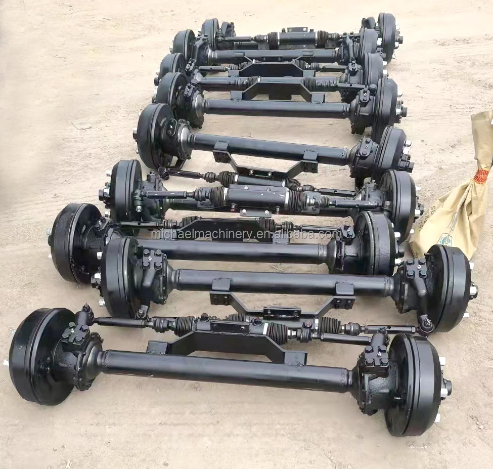 Customized 1 Ton Axle Payload Steel Leaf Spring Suspension Small Front ...