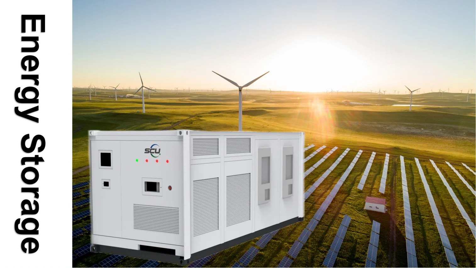 20ft 40ft Centralized Battery Energy Storage Container 500kwh 1Mwh 2Mwh ...