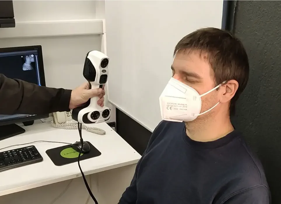 Full color blue light 3d scanner large scanning area for body scan Art ...