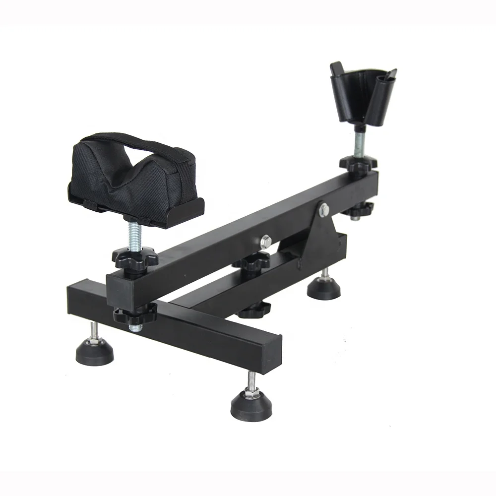 Factory Hot Black Hunting Adjustable Gun Shooting Rest Bench Gun Rack Factory Hot Black Hunting Adjustable Gun Shooting Rest Bench Gun Rack