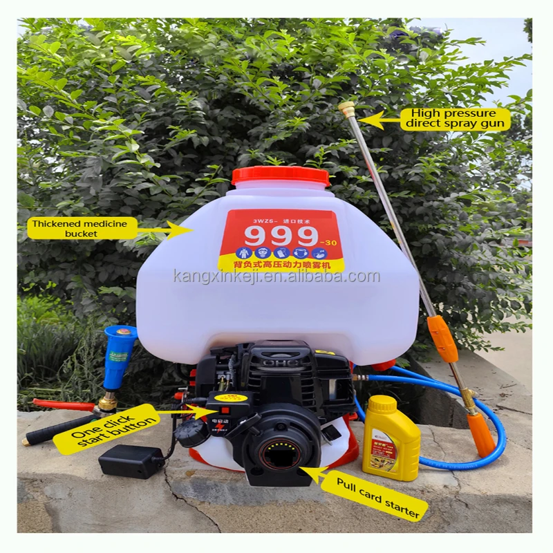 High-efficiency 900 Model Backpack Airless Paint Sprayer Agricultural ...