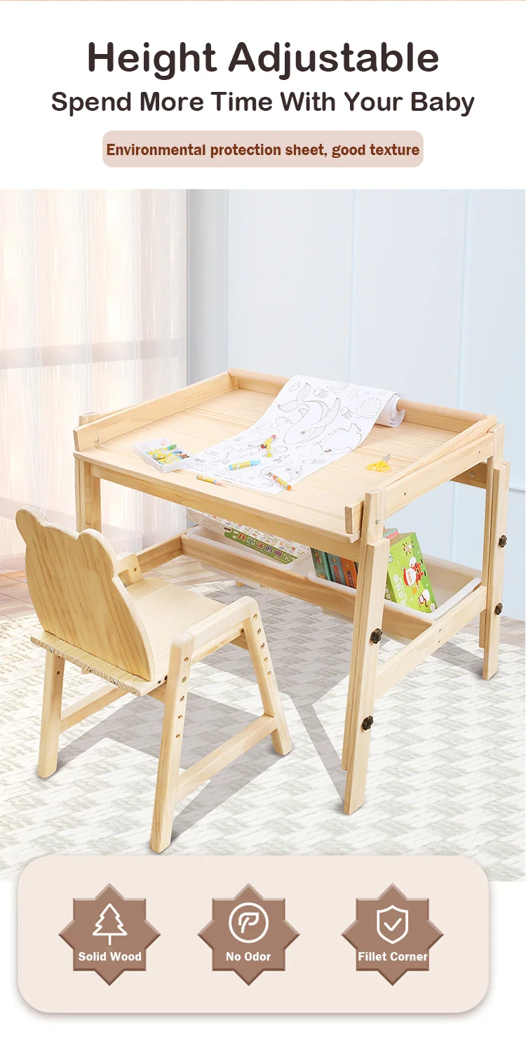 Montessori Toddler Wooden Play Table-sensory Table With Bins ...