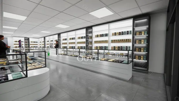 Custom Tobacco Display Shelves for Gas Station Convenience