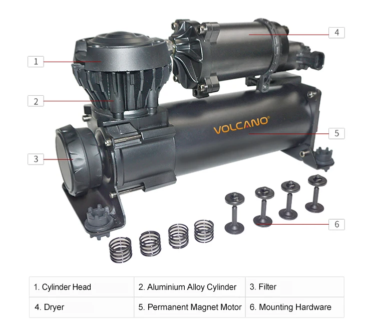 Autonomous Driving Field Piston Air Compressor Silent with Dry Blowback ...