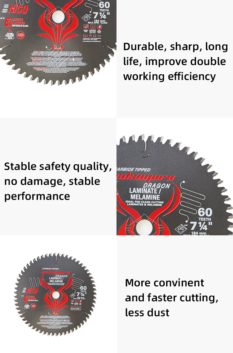 Custom 24t Wholesale Power Tool Thin Kerf Tct Wood Cutting Circular Tct ...