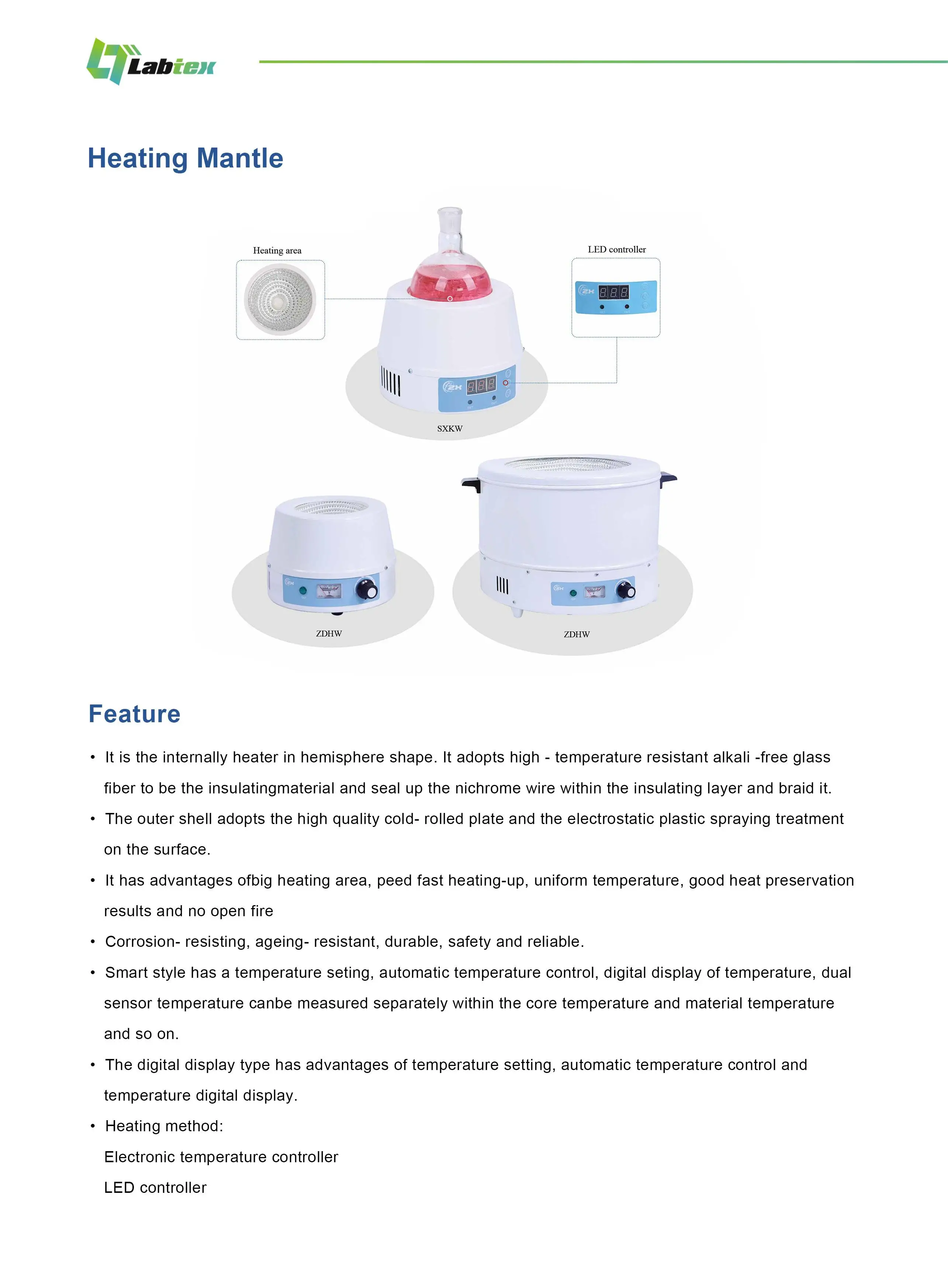 Labtex Electric Heating Mantle 450 Degree Lab Heating Mantle 50ml ...