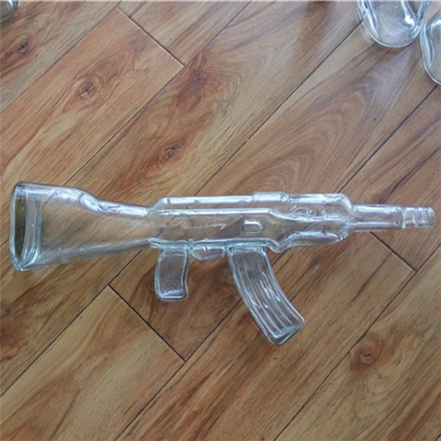 Machine Gun Shaped Bottle