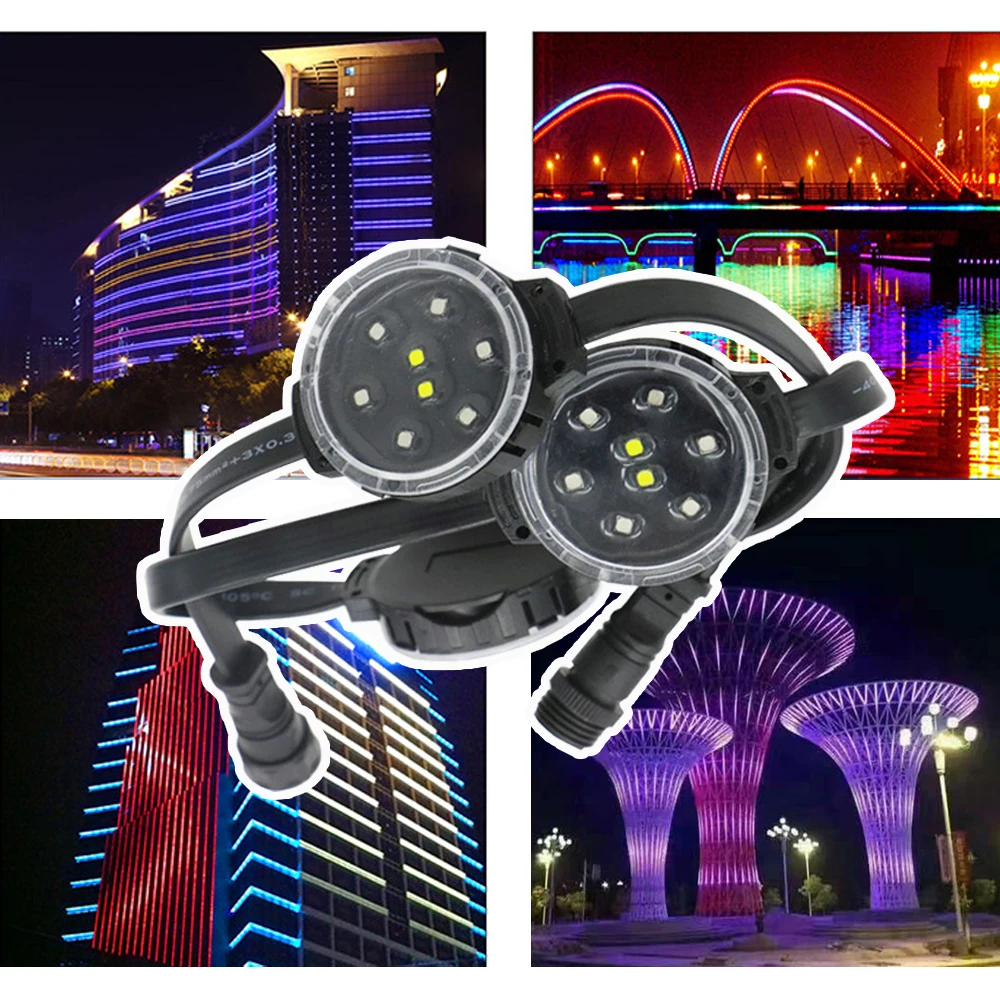 Outdoor Christmas Led Pixel Light 12v 24v 48v 30mm 40mm 50mm Dmx512 Rgb ...
