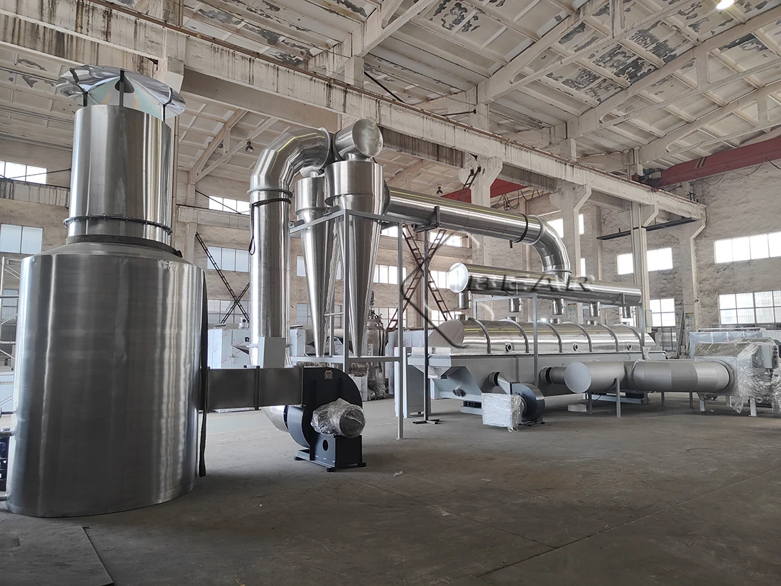 Chloroacetic Acid Fluidized Bed Dryer Suspension Dryer Edible Salt ...