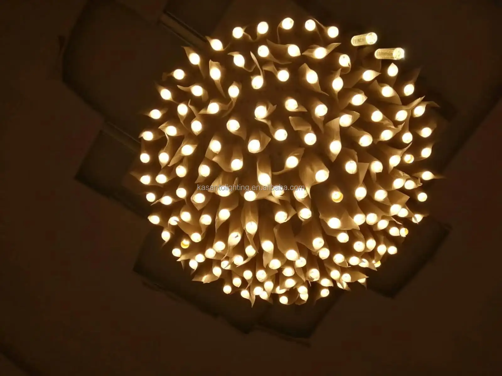 Modern Luxury Home Decorative Lobby Long Hanging Ceiling Led Pendant ...