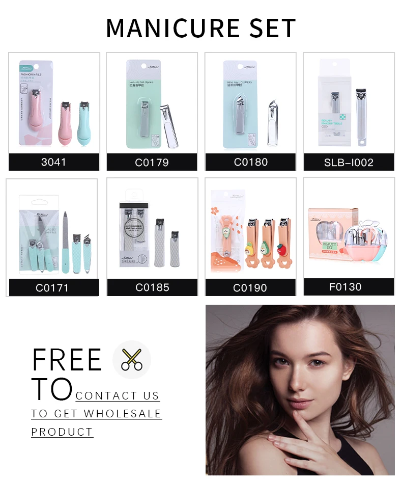 Personal Care Nail Beauty Tools Private Label Stainless Steel 3pcs ...